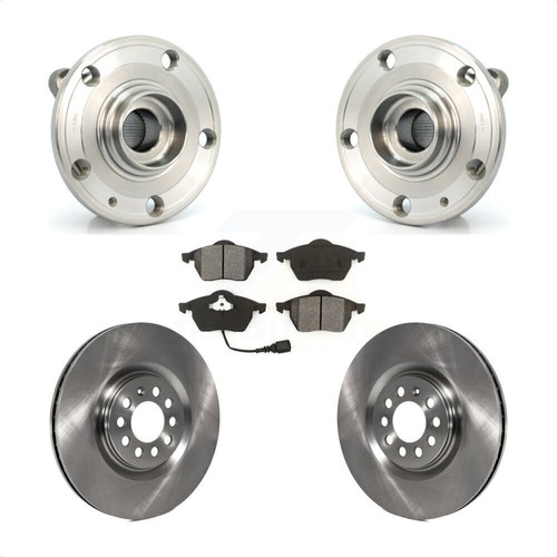 For Volkswagen Jetta Front Hub Bearing Assembly Disc Brake Rotors And ...
