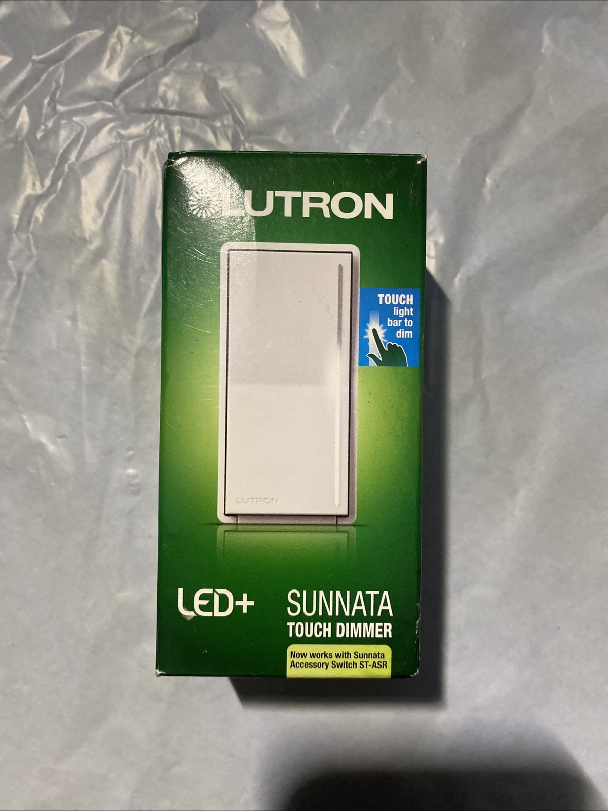 Lutron+STCL153PRWH+Sunnata+LED+Plus+Touch+Dimmer+-+White for sale ...