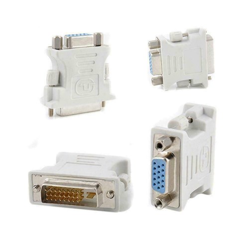 1* 15Pin VGA Female to 24+1 pin DVI-D Male Adapter For PC Video ...