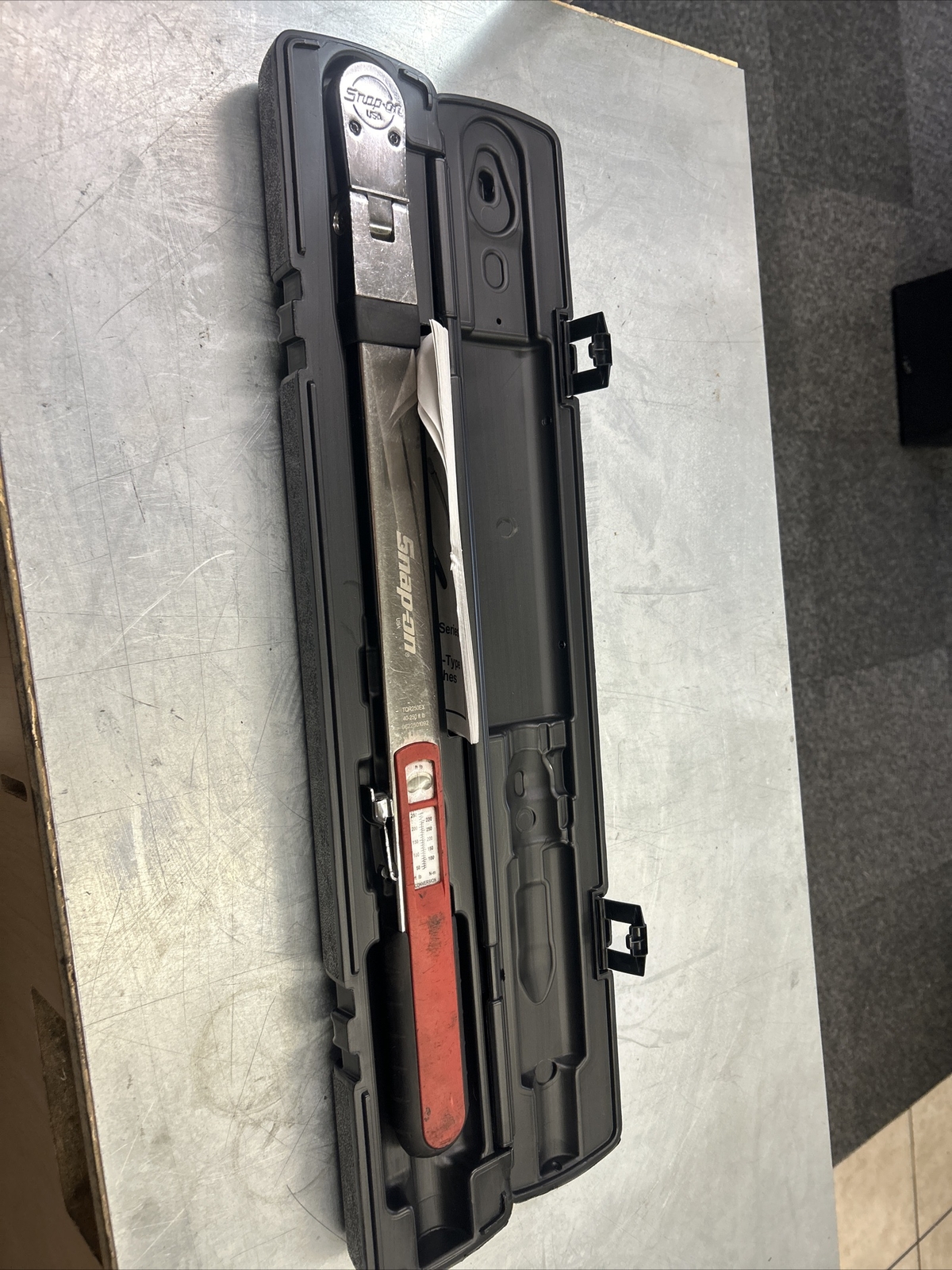 Snap On 1/2” Drive Torque Wrench TQR250EX | eBay