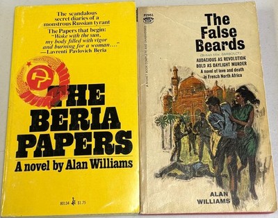 Alan Williams vintage action paperback - Beria Papers & False Beards | eBay