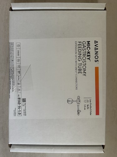 MIC-KEY GASTROSTOMY FEEDING TUBE G-Button 8140-14-1.0 | eBay