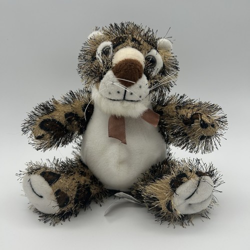 Peek A Boo Toys Leopard Cheetah Plush Frizzy Stuffed Animal | eBay