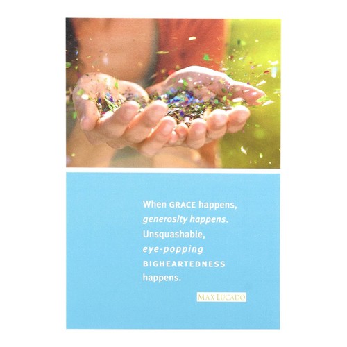 Thank You - Inspirational Card Pack - Max Lucado - Grace Happens - 6 ...