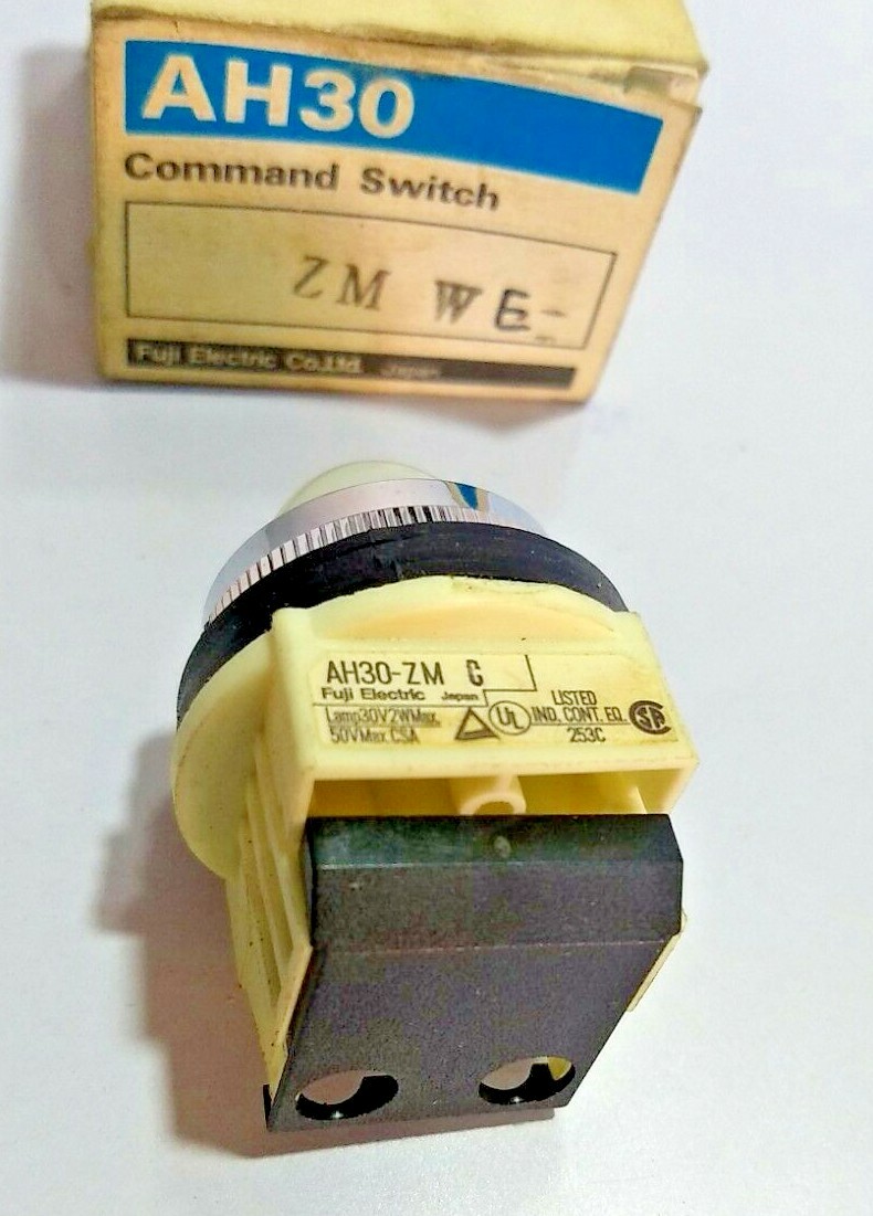 Command Switch Fuji Electric AH30-ZM C Indicator Light - Lamp 30V2W.Max ...