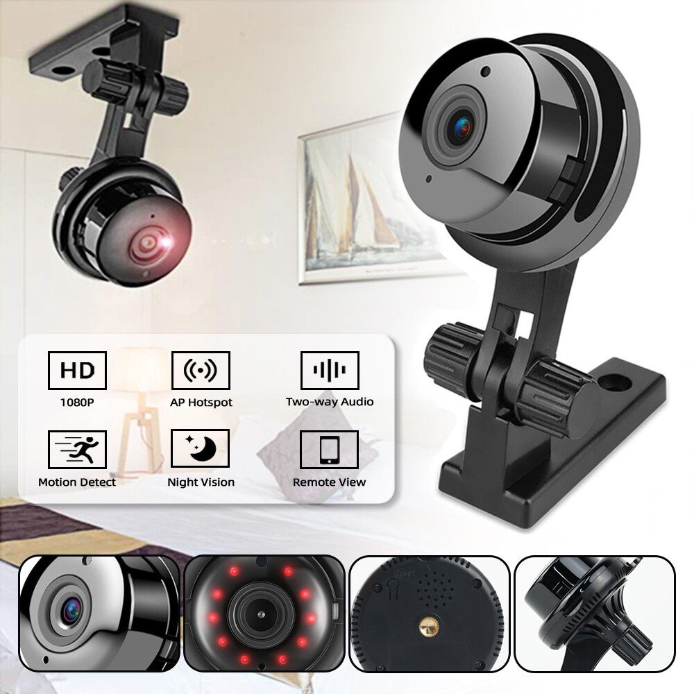 Mini Wifi Wireless IP Spy Hidden Camera 1080P HD Security Cam Network ...