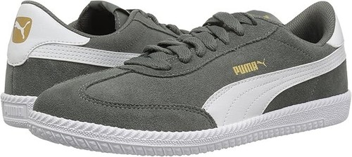 NEW Men's 14 Puma Astro Cup Sneaker - Castor Gray + White, Suede | eBay