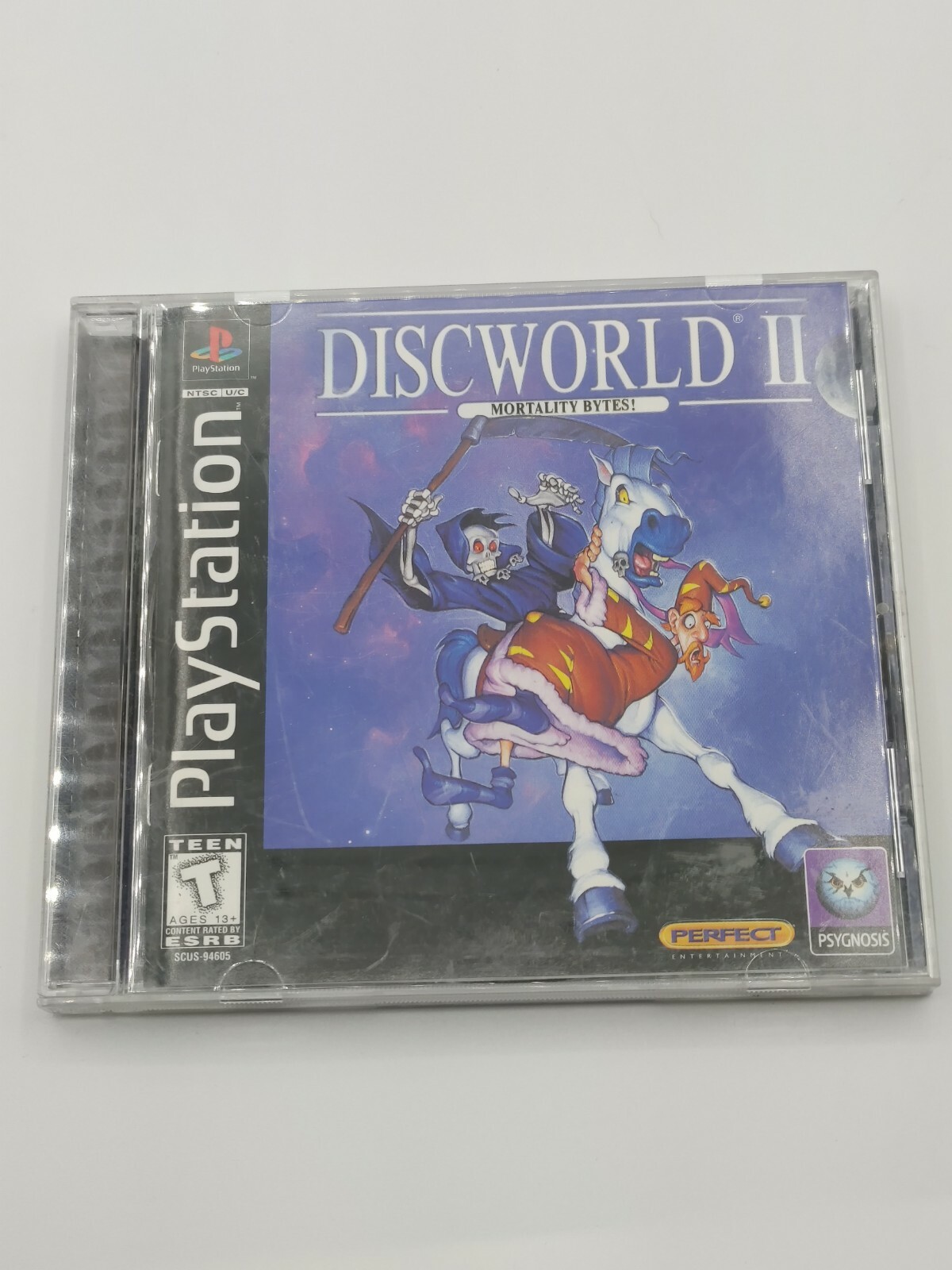 PlayStation PS1 Discworld II Mortality Bytes Complete CIB Tested ...