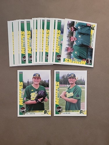 2021 Mat-Su Miners Alaska League SGA Will Johnston Tyler Wilson EJ ...