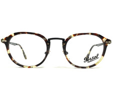 PERSOL Men's TORTOISE EYEGLASSES FRAMES GLASSES ITALY 3107-V 1058 47-22 ...