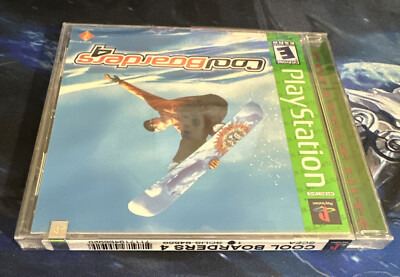 PS1 Cool Borders 4 GH Sony PlayStation 1 Factory Sealed with plastic ...