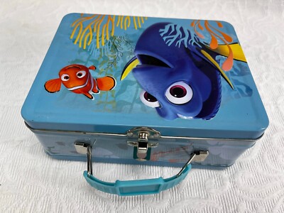 Finding Nemo Metal Blue Lunch Box Container | eBay