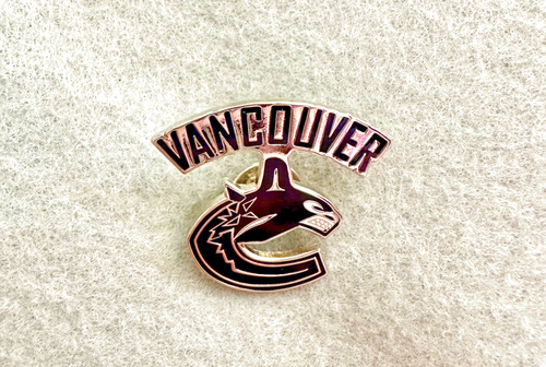 VINTAGE STYLE VANCOUVER CANUCKS NHL HOCKEY LAPEL PIN W/BONUS SILVER ...