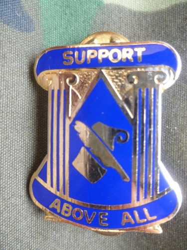 US ARMY 238th SUPPLY & SERVICE BATTALION-CONNECTICUT ARNG~METAL ENAMEL ...