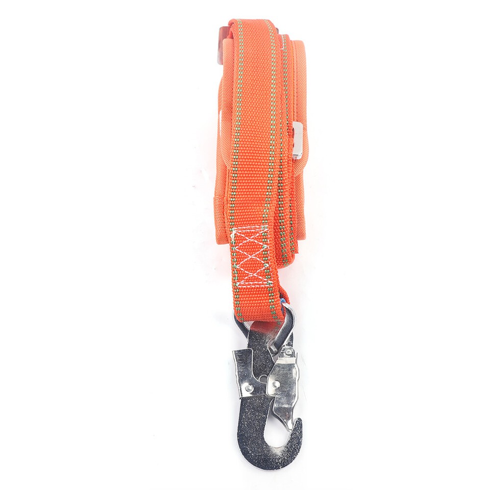 2 Gears Tree Climbing Spike Set Safety Belt Adjustable Rope Lanyard ...