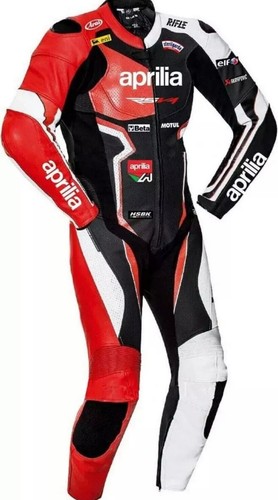 APRILIA SUIT CUSTOM RACING SUIT ARMOR PROTECTED CE APPROVED FOR MEN ...