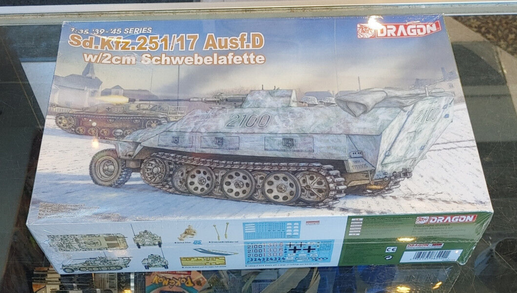DRAGON 6292 1/35 SD.KFZ.251/17 AUSF.D W/2CM SCHWEBELAFETTE - SEALED | eBay