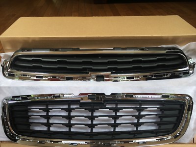 Upper + Lower Front Grille Fits 2015-2016 Chevrolet Trax (95235144 ...