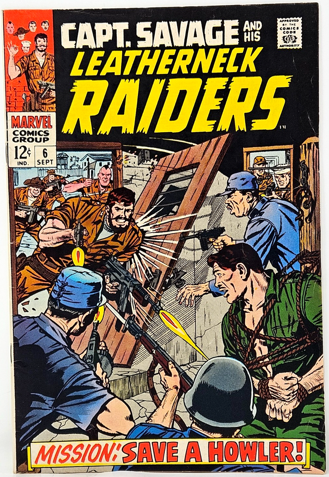Marvel Comics Captain Savage & His Leatherneck Raiders #1, 2, 3, 4, 6 ...