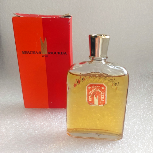 Vintage Soviet Perfume Red Moscow USSR Original w/ Box 70s Rare ...