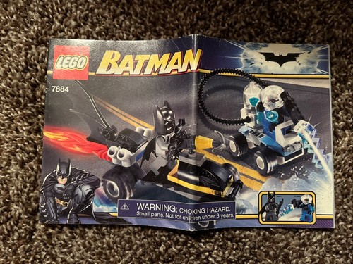 Lego BATMAN 7884 Batman's Buggy Escape of Mr. Freeze Instruction Manual ...