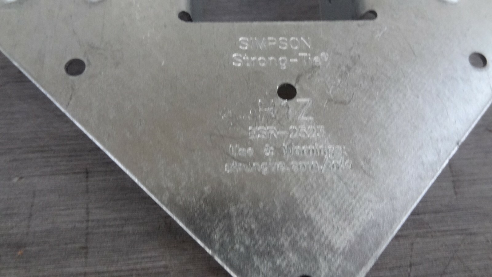 Simpson Strong Tie H1Z ZMAX Galvanized Hurricane Tie Z-Max | eBay