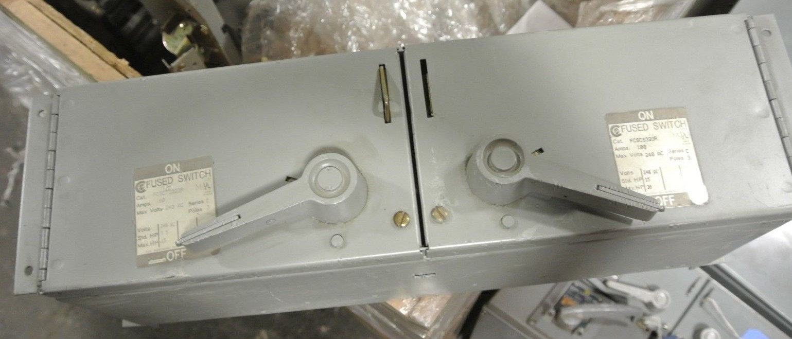 CHALLENGER FCSCS323R - TWIN PANELBOARD SWITCH - 240V, 60A & 100A, 3 ...