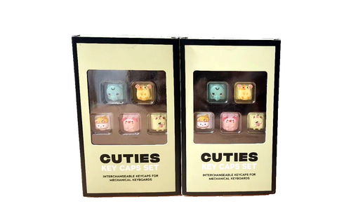 CUTIES KEY CAPS SET Flytech Key Caps For Mechanical Keyboard B2 2 Pack ...