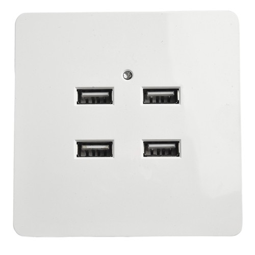 Outlet Mobile Phone Charging Socket USB Socket Wall Mounted DC 5V 3.2A ...