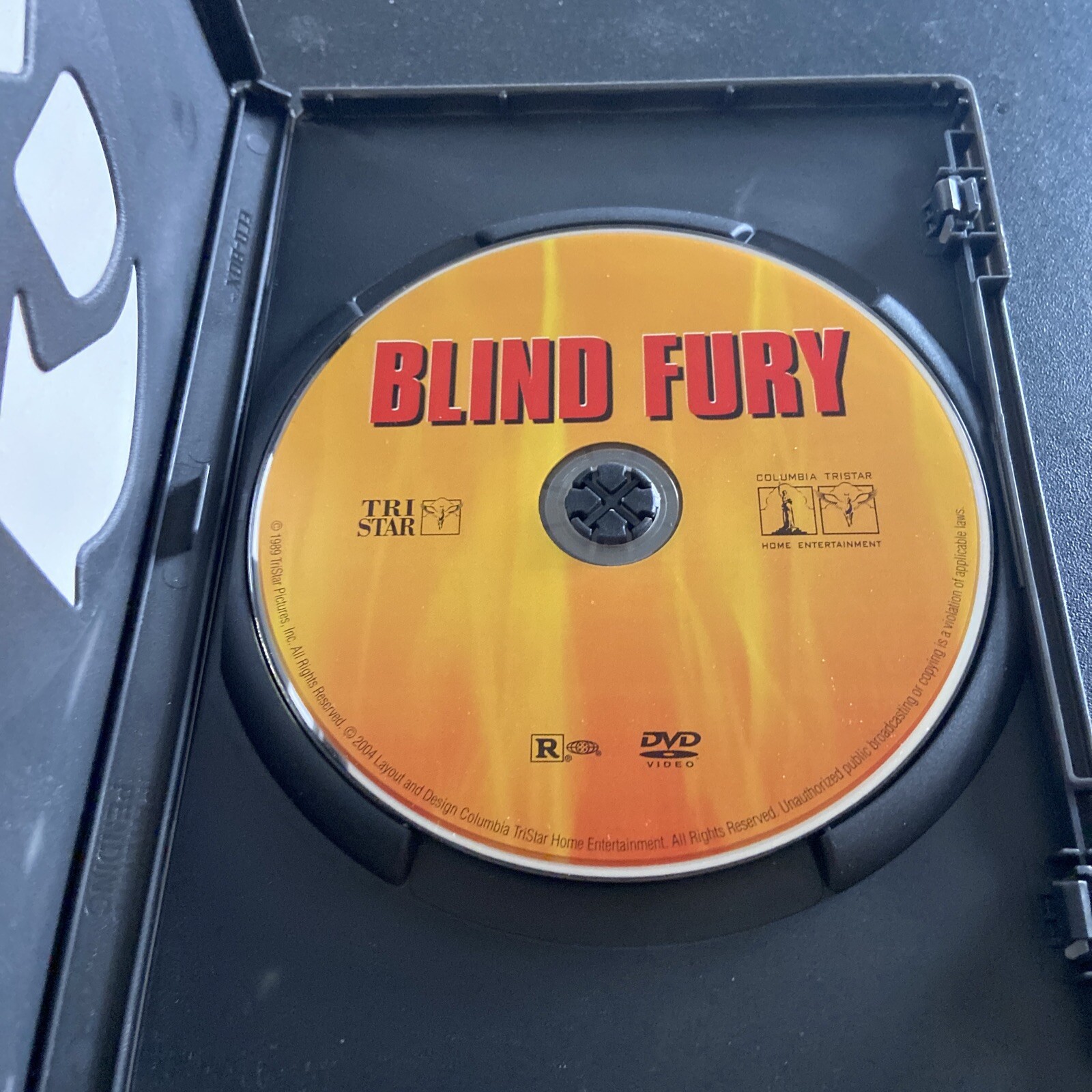 Blind Fury DVD Rutger Hauer 2004 Tristar Ninja 1989 Ninjutsu 43396073401 | eBay