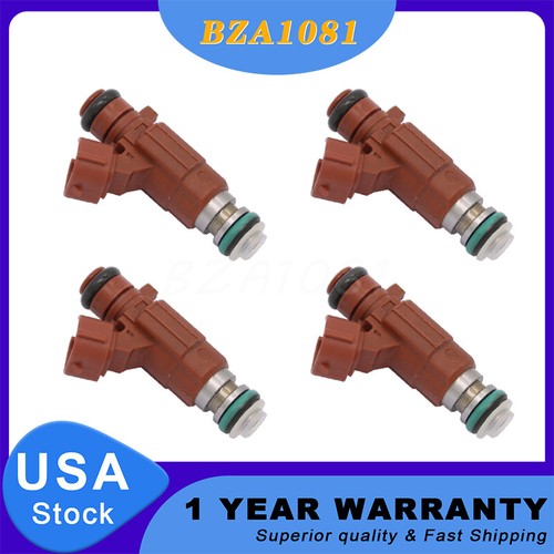 4Pcs For 2000-2002 Nissan Sentra Sedan 1.8L L4 Fuel Injectors ...