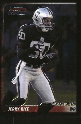2003 Bowman Chrome Jerry Rice #95 Oakland Raiders | eBay