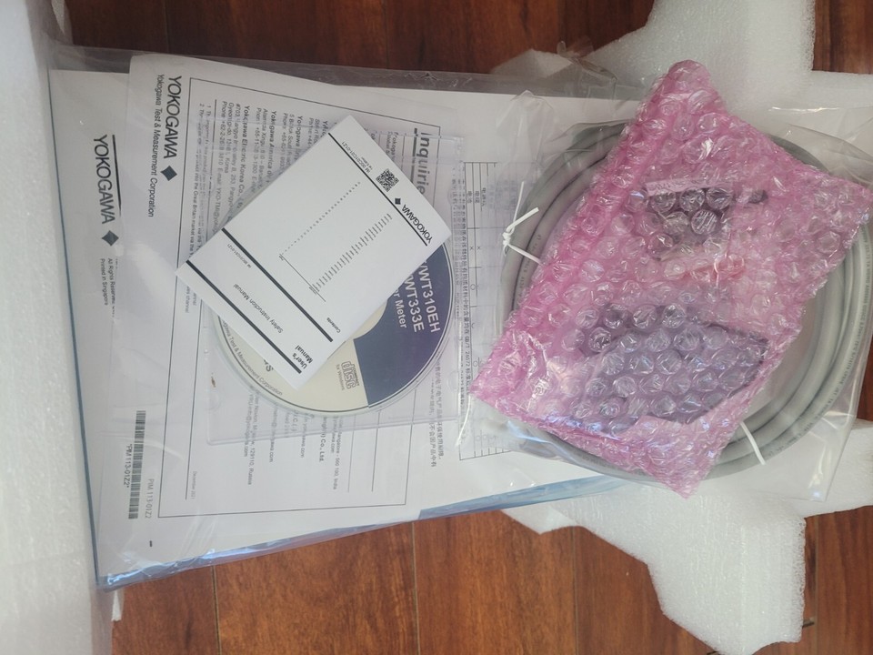 BRAND NEW Yokogawa WT310EH Digital Power Meter, DC - 20 kHz, 40A, 1 Ch ...