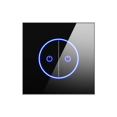 WiFi Smart Touch Light Switch Glass Panel Wireless Remote Control | eBay