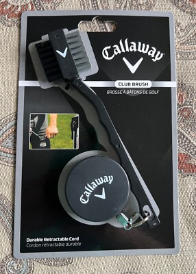 Callaway Club Cleaning Brush with Retractable Zinger - Brand New on ...