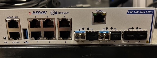 ADVA Networking Carrier Ethernet Switch (FSP 150-GE114Pro) | eBay
