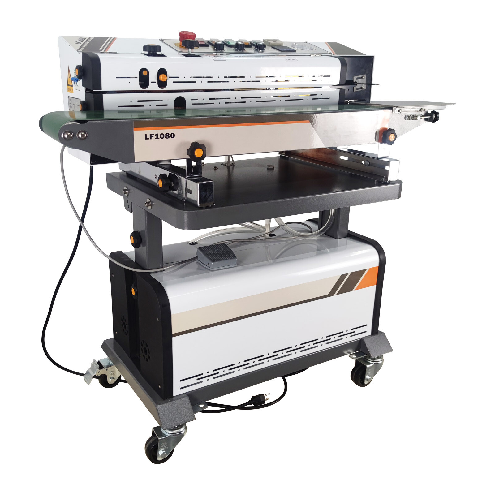 110V Continuous Vacuum Sealing Machine Vacuum Food Packaging Machine ...