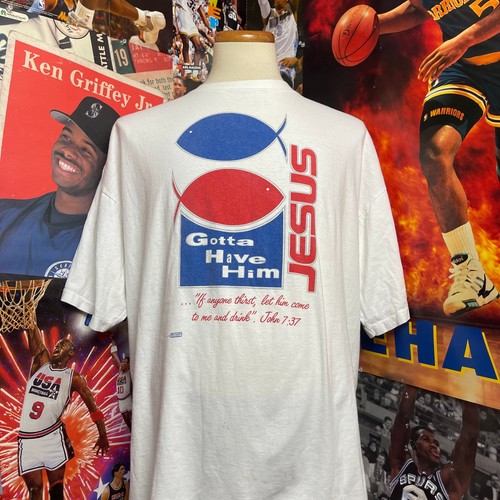 Vintage Jesus Pepsi 80s Gotta Have Him Single Stitch Tee | eBay