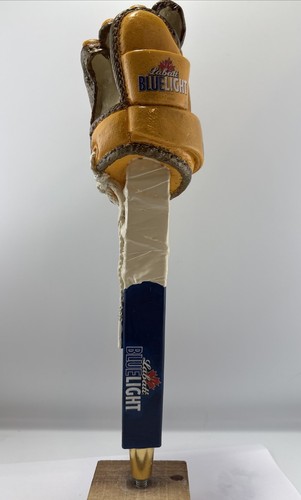 Labatt Blue Buffalo Sabres Hockey Glove Beer Tap Labatt Blue Goaltender ...