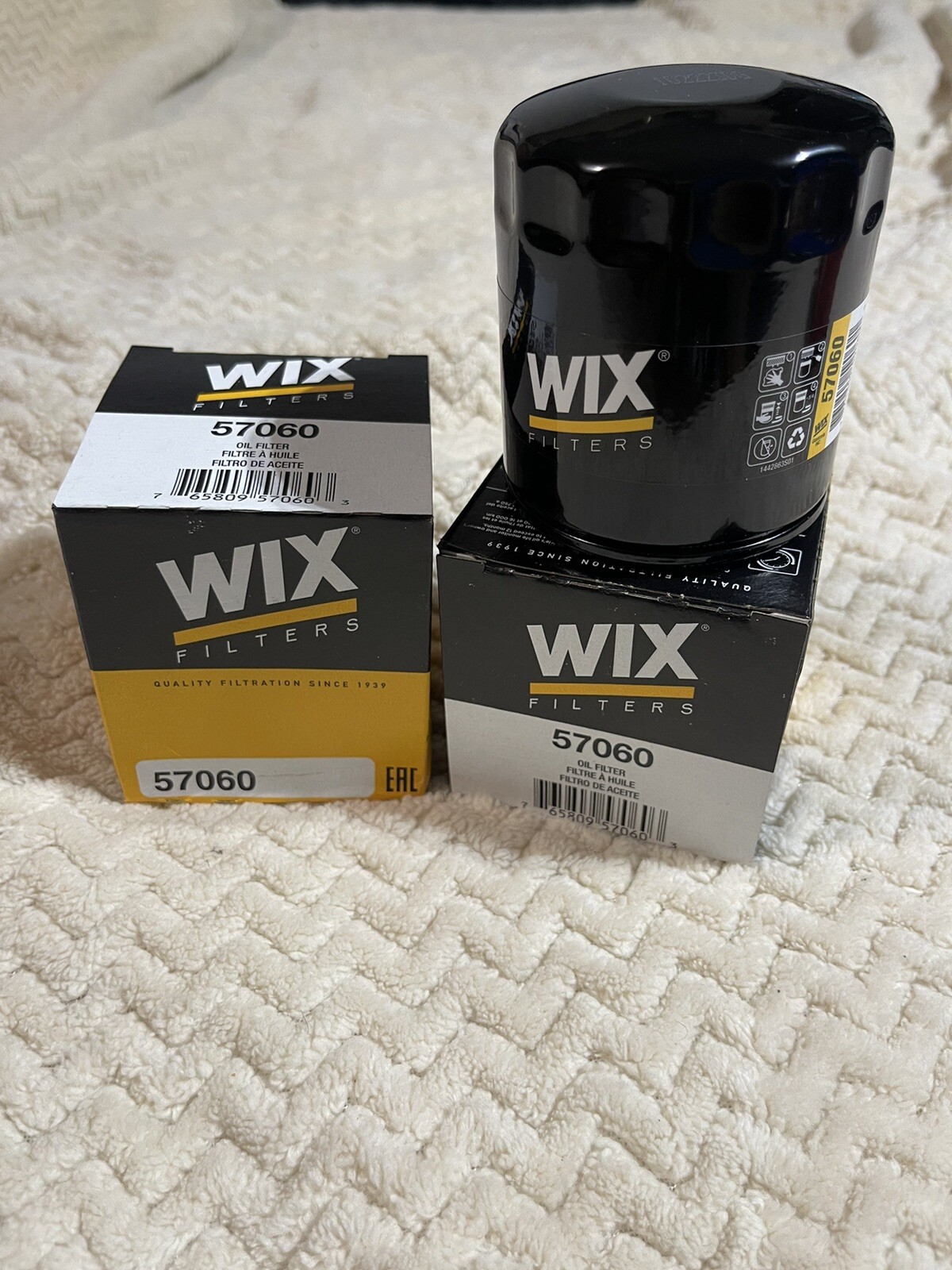 ENGINE OIL FILTER 57060 2 PIECES WIX OIL FILTER 57060 QT:2 | eBay