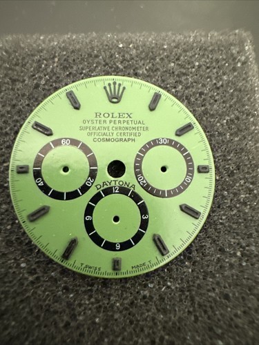 Custom Army Green G Wagon Daytona Zenith 4030 Dial Rolex 16520 | eBay