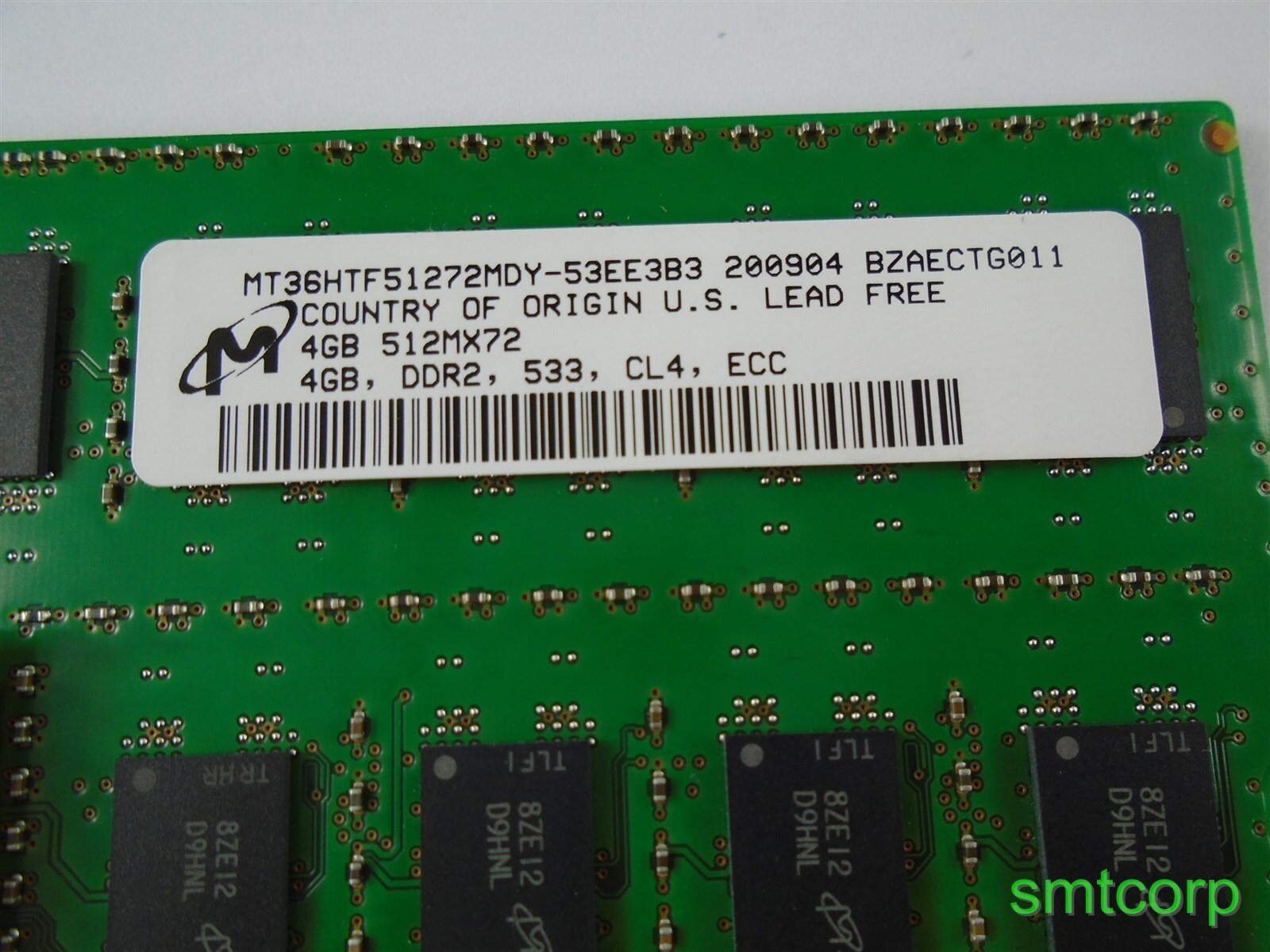 IBM 9117-MMA Power6 P6 p570 16GB DDR2 Memory Kit 5695 45D1202 x4 for ...
