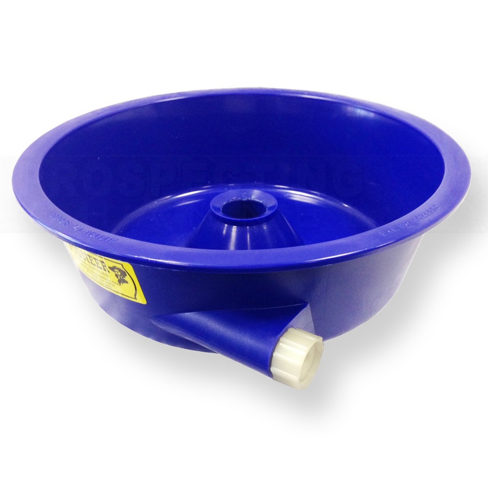 BLUE BOWL PAN GOLD Prospecting DREAM MAT CONCENTRATOR + PUMP + LEVELER ...