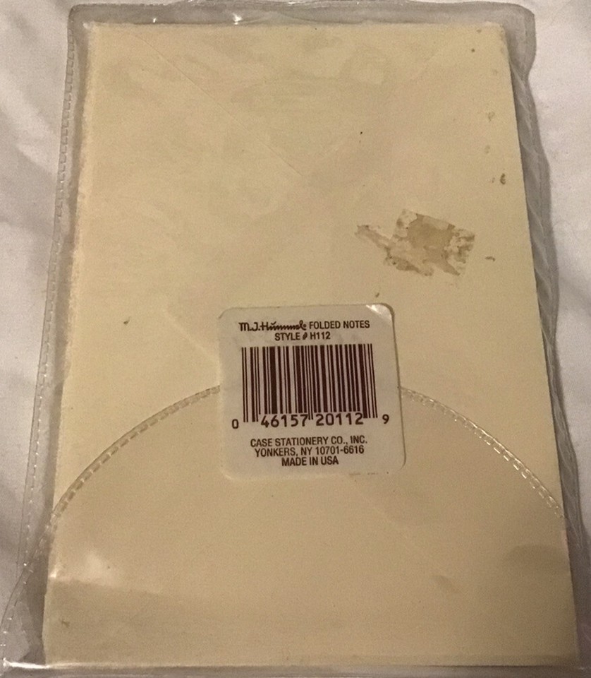 MJ Hummel Three Boys Blank Folded Note Cards Envelopes VTG | eBay