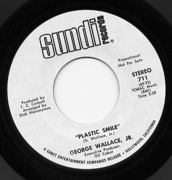 George Wallace, Jr. - Plastic Smile (7", Single, Promo) | eBay