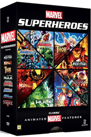 Marvel Superheroes Animated Collection NEW PAL 8-DVD Box Set Sam Liu | eBay