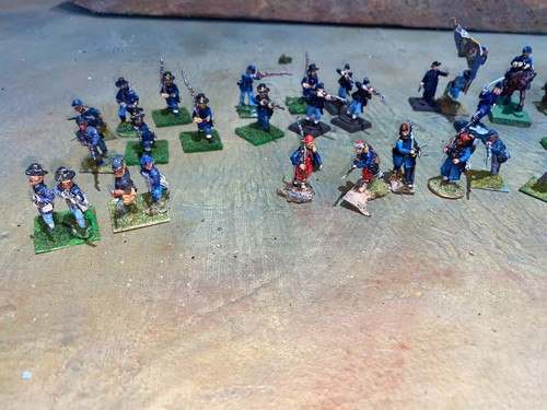 ACW- Union: 46 well-painted 28mm Union figures for American civil war | eBay
