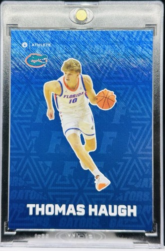 THOMAS HAUGH SHIMMER Fusion 2024-25 ONIT Florida Gators BASKETBALL F-3 ...