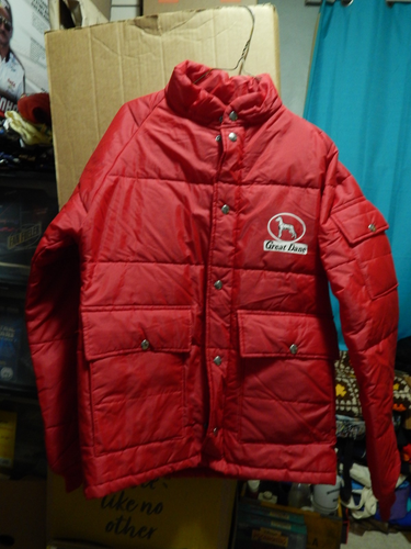 Great Dane ~ Semi Truck Tractor Trailer Promo Jacket (Adult Sm.) Artex ...