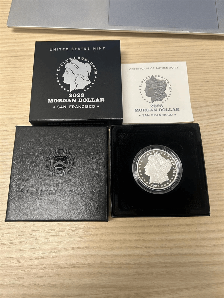 2023 S $1 Morgan Silver Dollar Proof Coin w/OGP | eBay